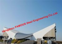 China Custom Tension Fabric Structural Carport Menbrane for Stadium / Airport for sale