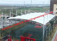 China ETFE PTFE Coated Stadium Membrane Structural Steel Fabric Roof Truss Canopy America Europe Standard for sale