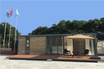 China Aluminum Alloy Glass Windows Prefabricated Container House - 20ft/40ft Sizes with 5+12A+5 Tempered Glass for sale
