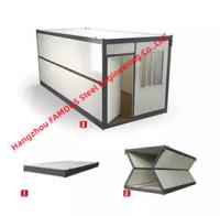 China Steel Frame Container House Prefabricated Workshop Customized Door And Windows for sale