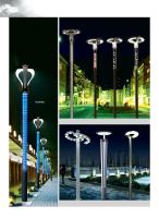 China Residential Roadway Lighting Poles Round Tapered Steel Light Pole 10 Ft 13 Ft for sale