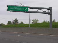 China Heavy Duty Sign Structures Galvanized Steel Traffic Poles for sale