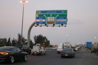 China Structural Steel Cantilever Overhead Sign Truss Cantilever Type Highway Support for sale