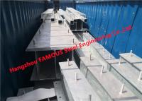 China 560 Tons Galvanized Steel Structure Members For Bridge Exported for sale