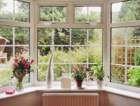 China Balcony Aluminum Section Bay Window Toughened Glass Double Glazed Soundproof for sale