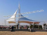 China Stadium Commercial Steel Buildings Membrane Structure reinforced for sale
