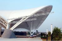 China Membrane Structure Commercial Steel Building With PVC PVDF PTFE for sale