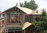 China Welding Galvanized Pre Engineered Building Light Steel Villa Steel Frame  Light Guage Galvanised Studs for sale