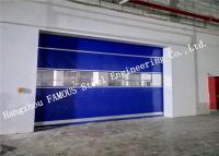 China Automatic High Speed Steel Roller Shutter Door PVC Surface For Logistics Center for sale