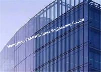 China Heat Insulation Double Layer Glass Curtain Wall Easy Installation for sale