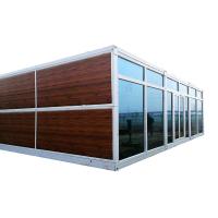China 40Ft Flat Pack Shipping Container Two Bedroom Prefab House | Corten Steel Construction | 75mm Insulation for sale