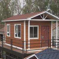 China 40Ft Flat Pack Shipping Container Two Bedroom Prefab House | Corten Steel Construction | 75mm Insulation for sale
