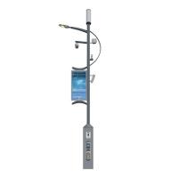 China P4 P5 P6 P8 Waterproof Smart Pole Street Light with LED Displays 3-12m Height IP66 Rating for sale