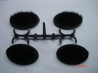 China 0.1mm UG Double Plastic Injection Molding Service For Brush Clean Export Tooling for sale
