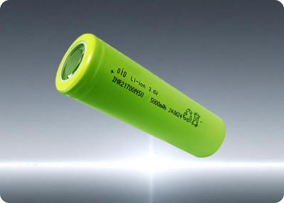 China 21700 Battery 3.6V 5000mAh NMC Li-Ion 15A 500 Cycles for sale