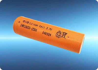 China 2500mAh 3.7V 18650 NCA Low Temperature Battery 500 Cycles -40°C Cold Weather Performance for sale