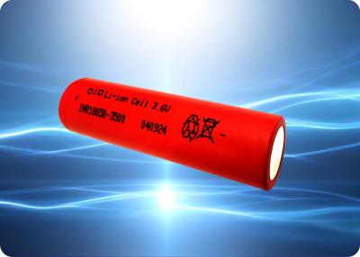 China 18650 3.6V 3500mAh 20A Rechargeable Battery with 500 Cycles for sale