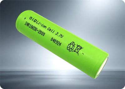 China 18650 Lithium Ion Battery 2000mAh 20A High Discharge Rechargeable for sale