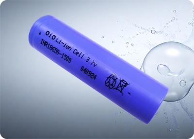 China 18650 1500mAh 20A Rechargeable Battery 3.7V 500 Cycles for sale