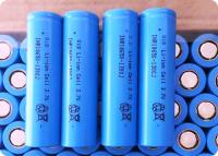 China 20A 3.7V 18650 Rechargeable Battery 1300mAh 300 Cycles for sale