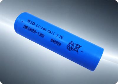 China 20A 3.7V 18650 Rechargeable Battery 1300mAh 300 Cycles for sale