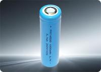 China 14500 3.7V 1000mAh Rechargeable Lithium Ion Battery 1C Charge 3C Discharge for sale
