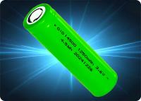 China 14500 Rechargeable Battery 1250mAh 3.6V with 300+ Cycles for sale