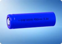China Custom LiFePo4 Battery 3.2V 500mAh 1.5A Discharge 2000+ Cycles for sale