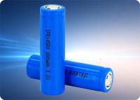 China 14500 LiFePo4 Battery 3.2V 600mAh 1.8A Discharge 2000+ Cycles for sale