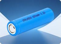 China 14500 LiFePo4 Battery 3.2V 600mAh 1.8A Discharge 2000+ Cycles for sale