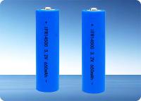 China LiFePo4 3.2V 650mAh Rechargeable Battery 2000+ Cycles for sale