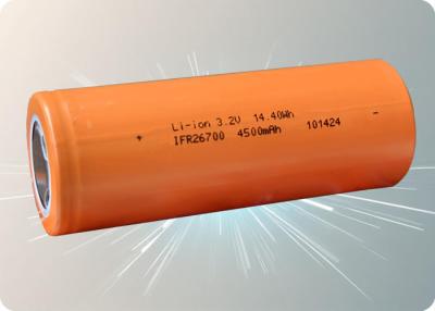 China 3.2V 4500mAh LiFePO4 Battery 13.5A Discharge 2000 Cycles for sale