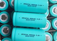 China 32700 LiFePO4 Battery 6000mAh 18A Discharge 2000+ Cycles for sale