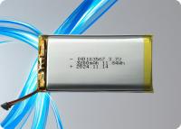 China 3.7V 3200mAh Lithium Polymer Battery with 500 Cycles and 1C Discharge for sale