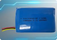 China 3.7V 1980mAh Lithium Polymer Battery with 2C Discharge for sale