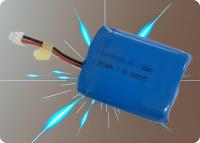 China 7.4V 550mAh Lithium Polymer Battery with 300+ Cycles for sale