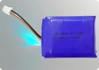 China 3.7V 1100mAh Lithium Polymer Battery with 6A Discharge for sale