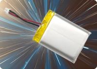 China 3.7V 520mAh Lithium Polymer Battery with 500 Cycles and 1.5C Discharge for sale