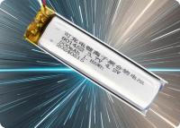 China 3.7V 515mAh Lithium Polymer Battery 500 Cycles 1C Discharge for sale