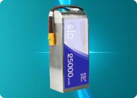 China 22.8V 25000mAh Lithium Polymer Drone Battery 90A Discharge for sale
