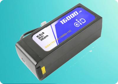 China 22.8V 16000mAh Lipo Drone Battery 100A Peak Discharge 300 Cycles for sale