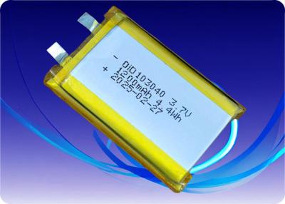 China NCM 3.7V 1200mAh Low Temperature Lithium Battery -40°C Compact Portable Device Power for sale
