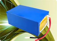 China 25.6V 50Ah LiFePO4 Battery Pack with 50A Discharge and BMS for sale