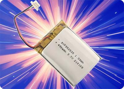 China 3.7V 500mAh Rechargeable Lithium Ion Battery with 500 Cycles for sale