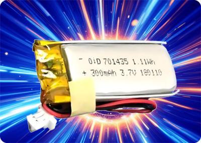 China 3.7V 310mAh Li-Ion Battery for Pet Devices 500 Cycles for sale