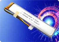 China 3.7V 1320mAh Li-Ion Battery 6.75A Discharge 500 Cycles for sale