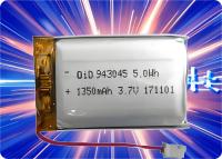 China 3.7V 1430mAh Lithium Ion Battery 500 Cycles 1C Discharge for sale