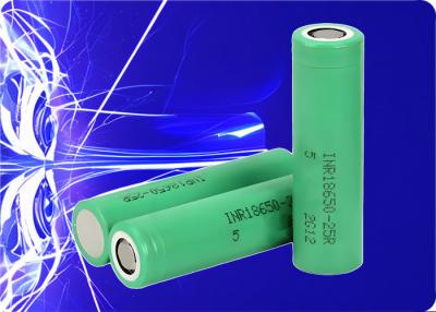 China 18650 Battery 2500mAh 20A High Discharge Li-Ion for Electric Tools for sale
