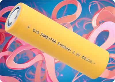 China 21700 3.6V 5000mAh 40A Li-Ion Battery 500 Cycles for sale