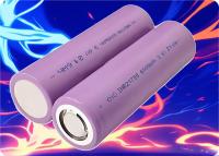 China 21700 3.6V 6000mAh Li-Ion Battery 60A Discharge 500 Cycles for sale